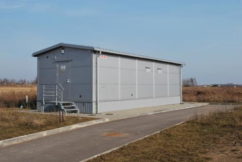 Prefabricated substation buildings
